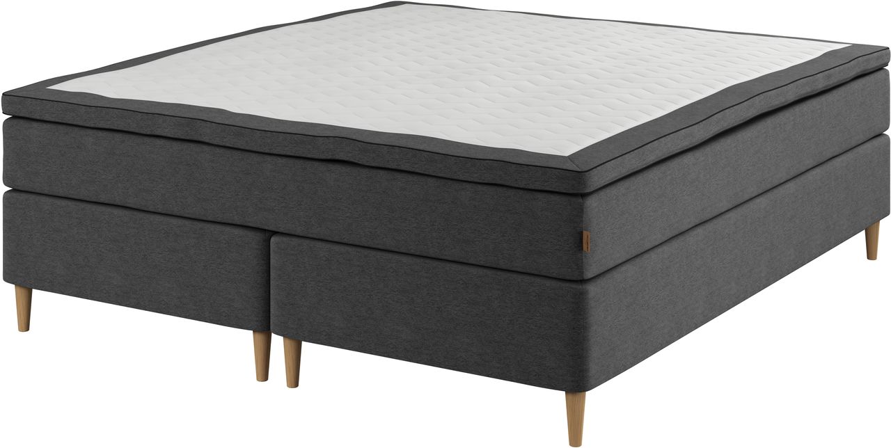 Boxspring 150x200 GOLD C75 latex grijs-40 | JYSK