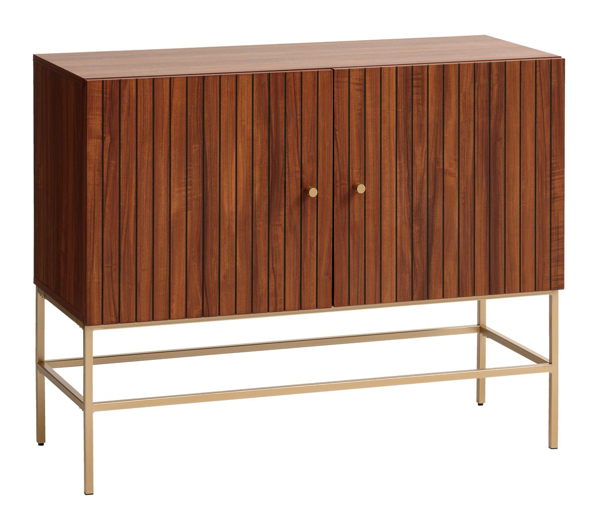 Sideboard HEMDRUP 2 doors walnut | JYSK