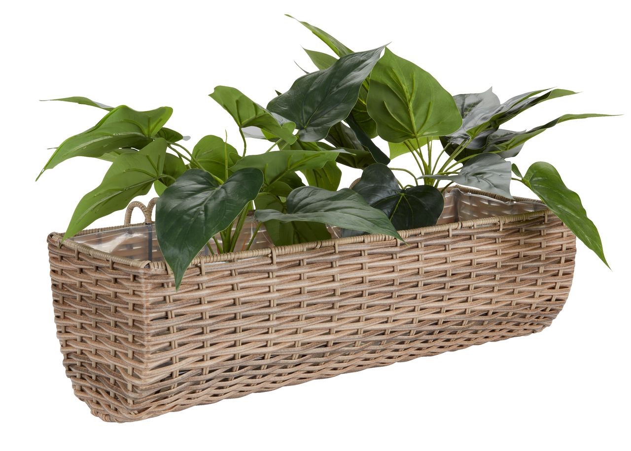 Balcony planter STEINTROST W18xL50xH16 natural | JYSK