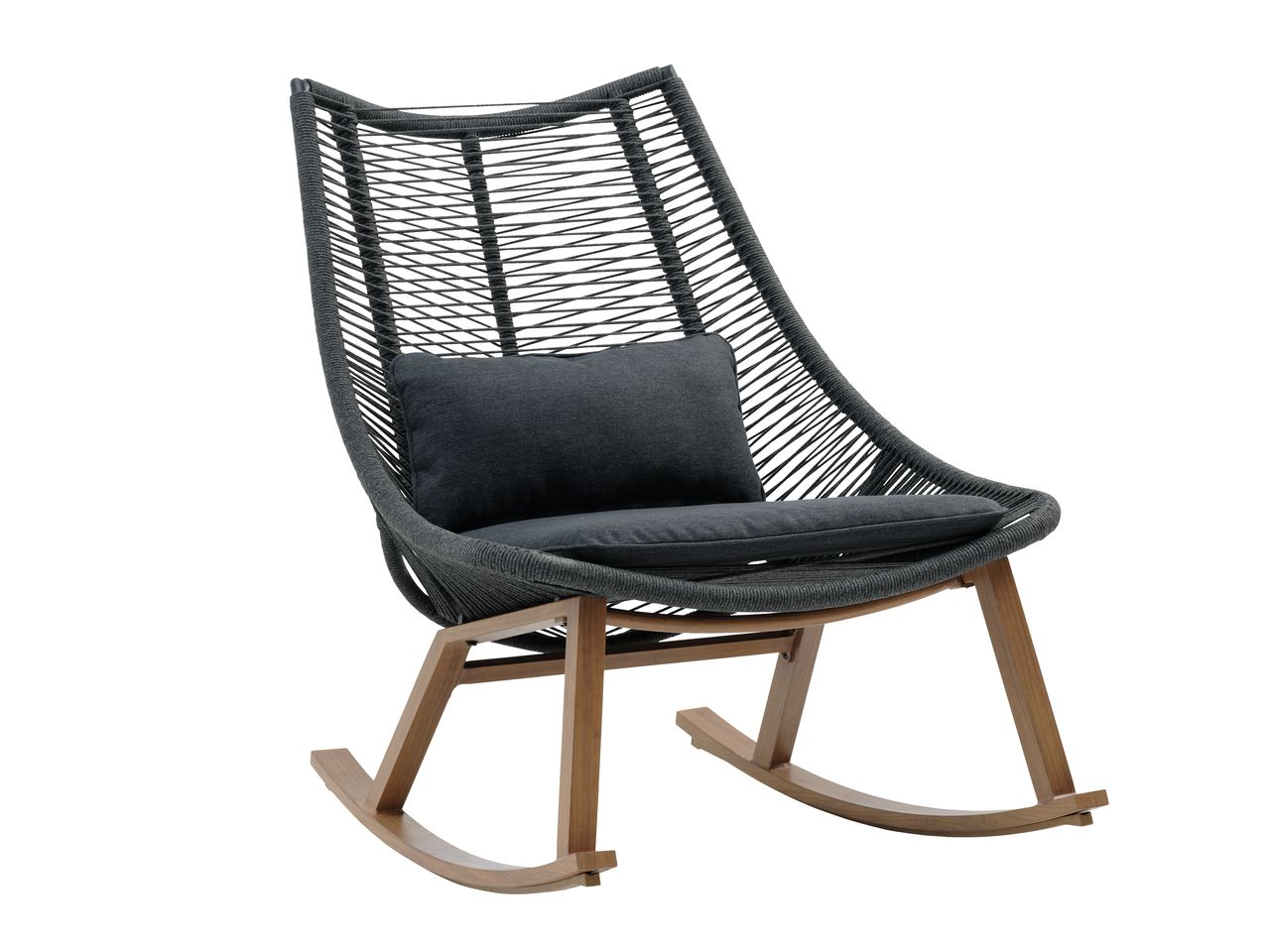 Fotel bujany DANNEMARE szary | JYSK