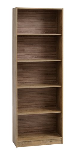Bookcase HORSENS 5 shelves wild oak | JYSK