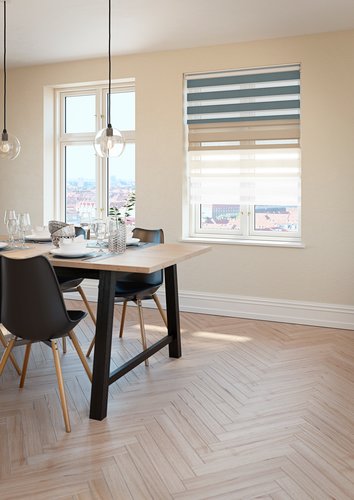 Rolgordijn duo FEMRIS 140×180 taupe | JYSK