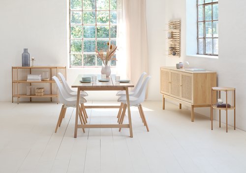 Raft perete KETTINGE 6 rafturi natur | JYSK