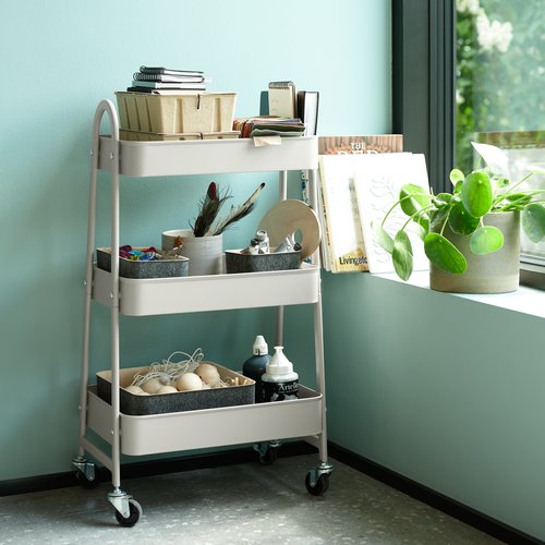 Trolley KANSTRUP light sand | JYSK