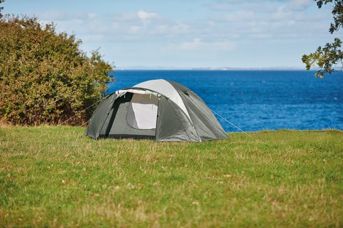 Teltta LAMMEFJORD 4:lle oliivi/harmaa | JYSK