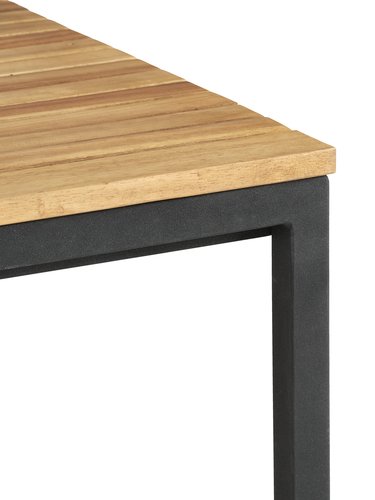 Banc de jardin UGILT l130xP35 bois dur | JYSK