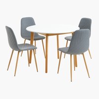 Spisebordssæt | Køb nyt spisebord med stole her | JYSK