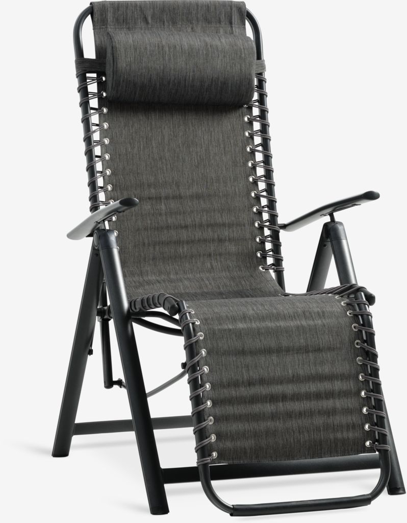 Stolica za opuštanje MAKHOLM siva | JYSK