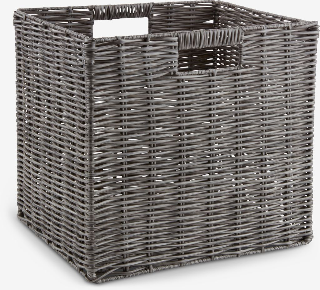Cesto CASPERSEN L28xC32xA30cm cinzento | JYSK