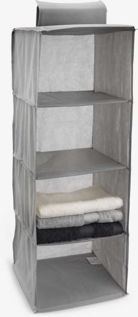 Organizador de roupa MAGNE 30x84x30 cinzento | JYSK