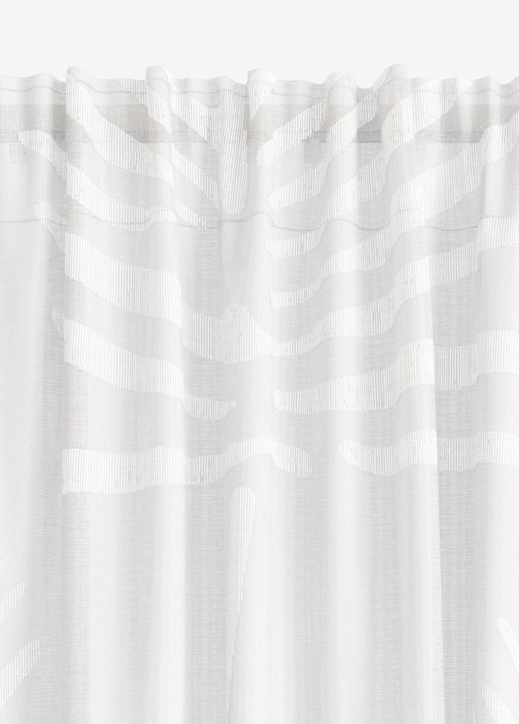 Vorhang HUGLA 1x140x245 weiß | JYSK