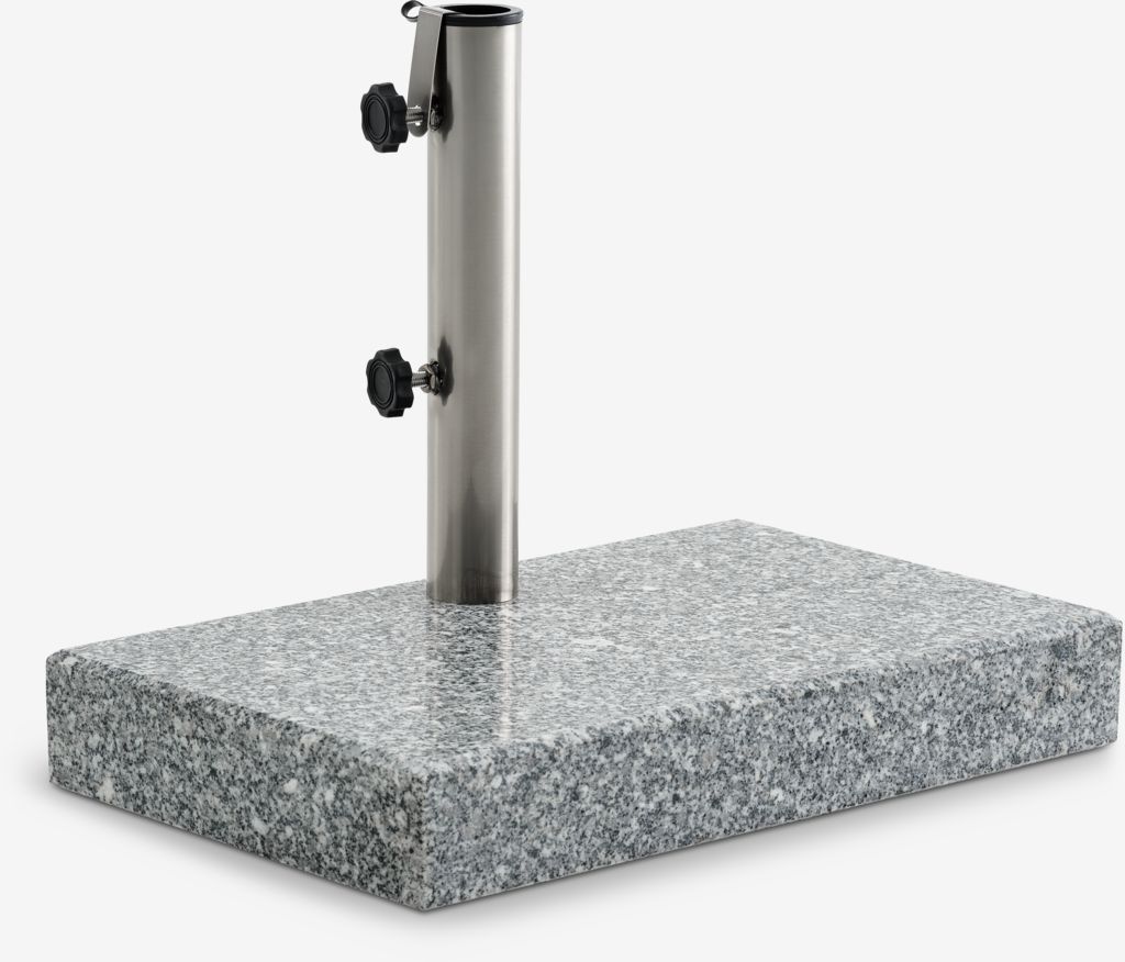 Base guarda-sol varanda AMMERUD 25kg cinzento | JYSK