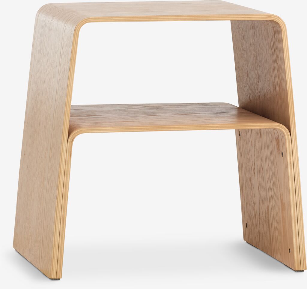 Tabouret VANDEL empilable coloris chêne naturel | JYSK