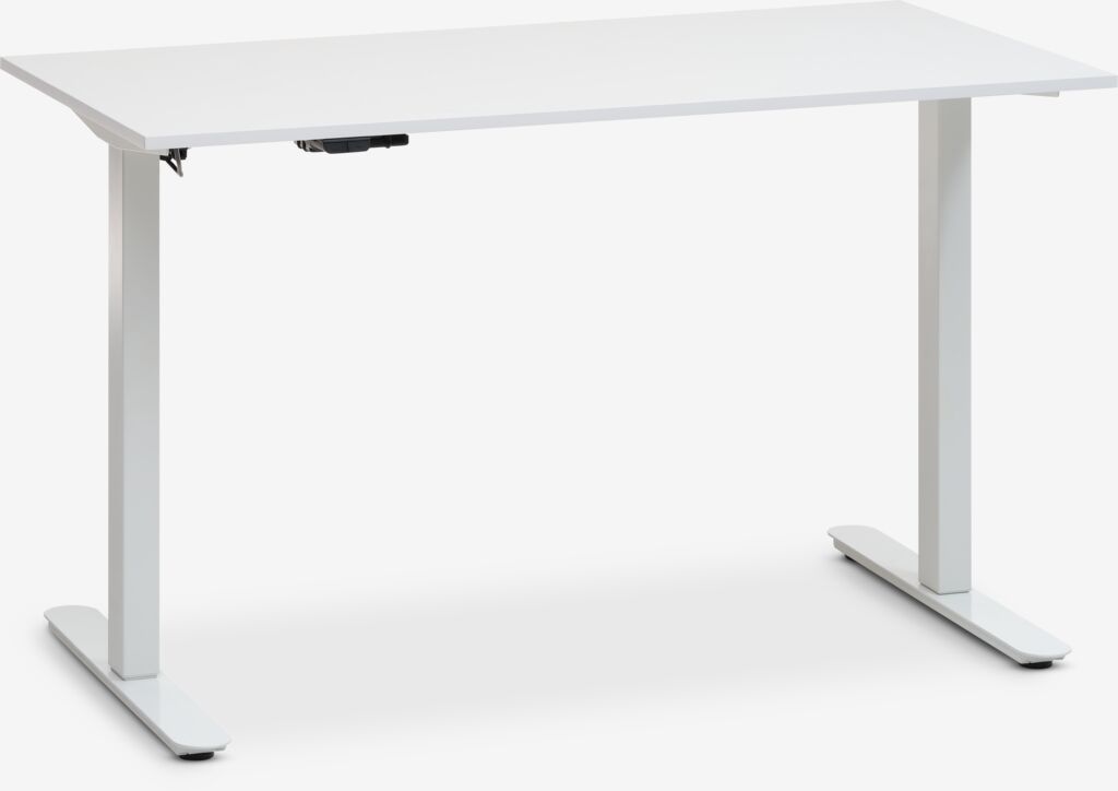Escritorio elevable SVANEKE 60x120 blanco | JYSK