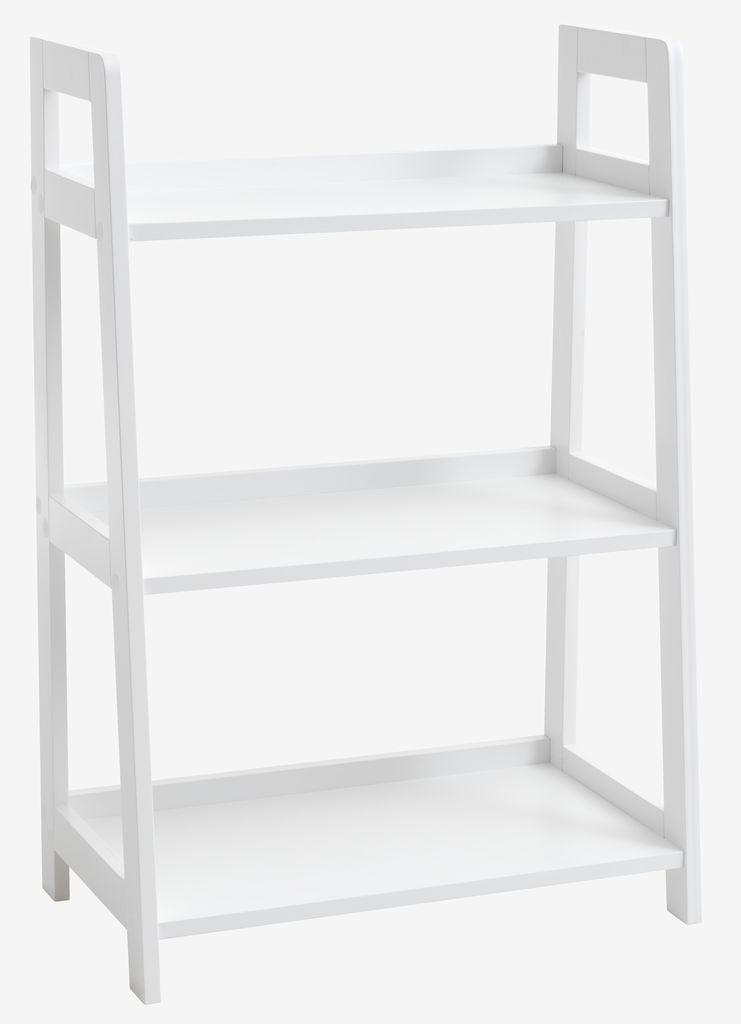 Bookcase HERNING 3 shelves white | JYSK