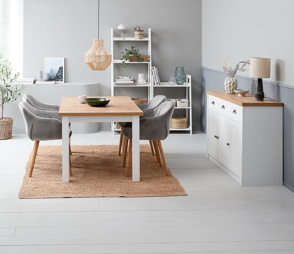 Bookcase HERNING 3 shelves white | JYSK