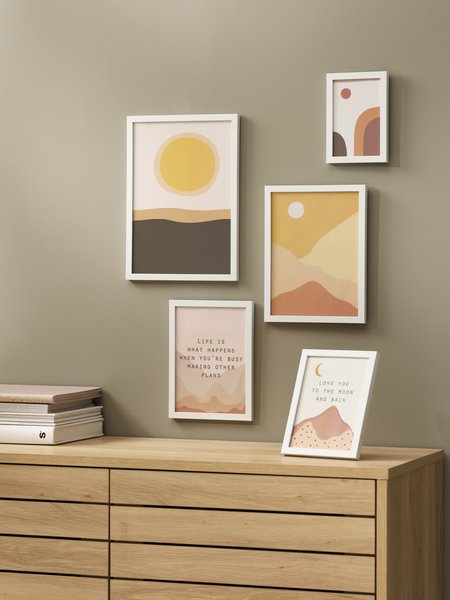 Picture frame VALTER 15x21cm white | JYSK